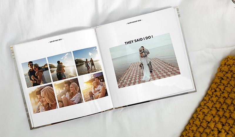 Photo book with text » Quick & Easy » Start Now! | Photobox