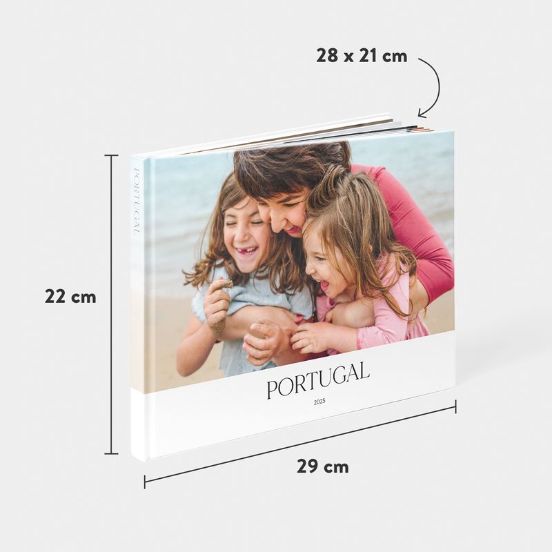 Large Landscape Hardcover Photo Book | 28 x 21 cm Album